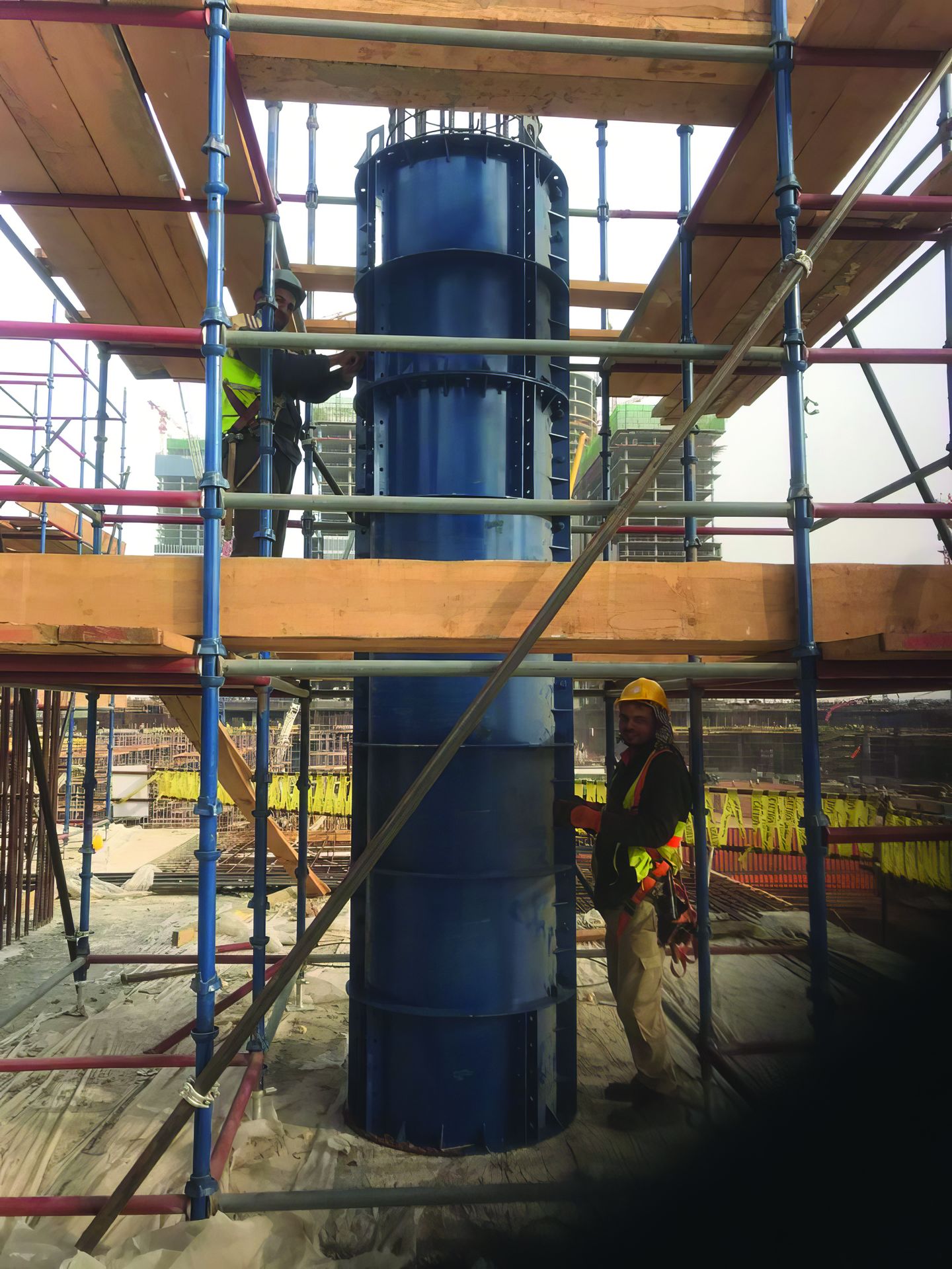 Circular column formwork | WTD Industries Gate